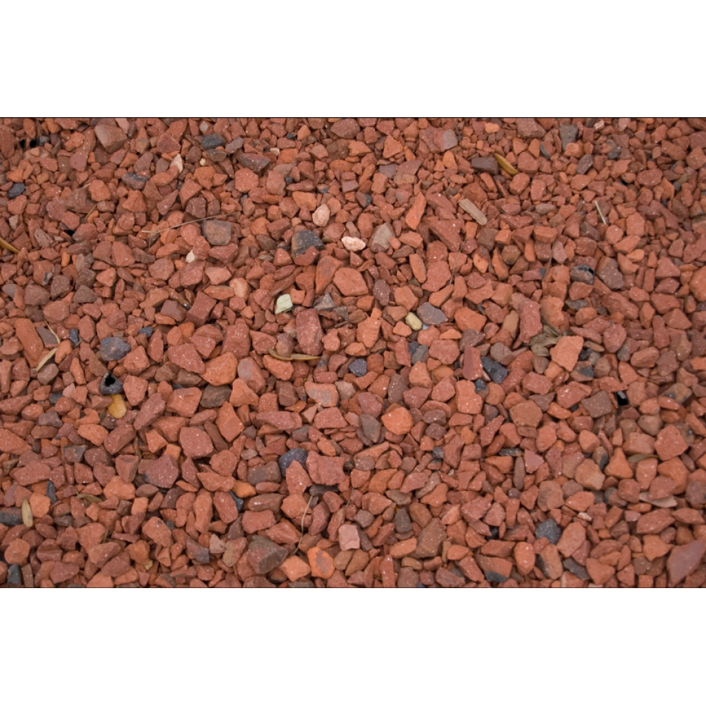 3/4″ Red Crushed Brick - Kells Garden